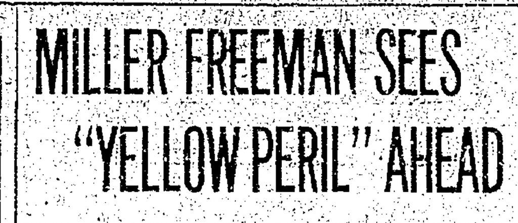 So Who is Miller Freeman Anyway? - Densho: Japanese American ...